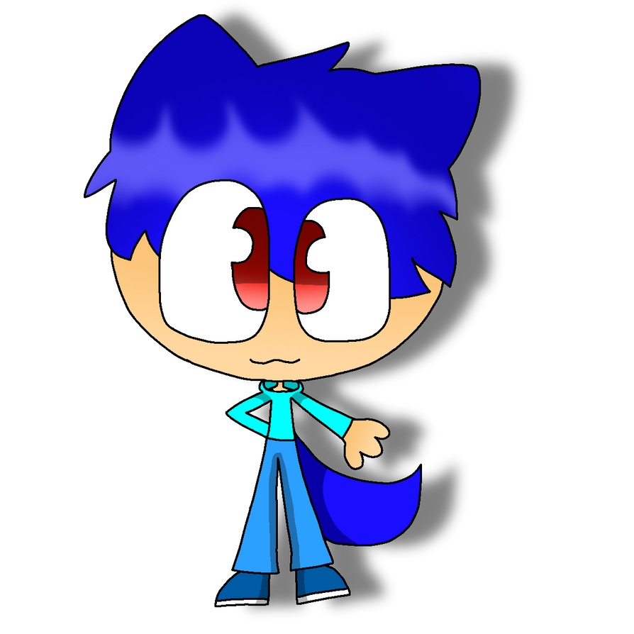 Blue Wolf As A Mikylathereal Style By Bluewolfxhomestar On Deviantart