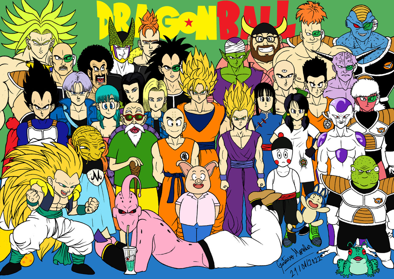 Dragon Ball Characters By GustavoMorales On DeviantArt dragon-ball-characters-by-gustavomorales-on-deviantart