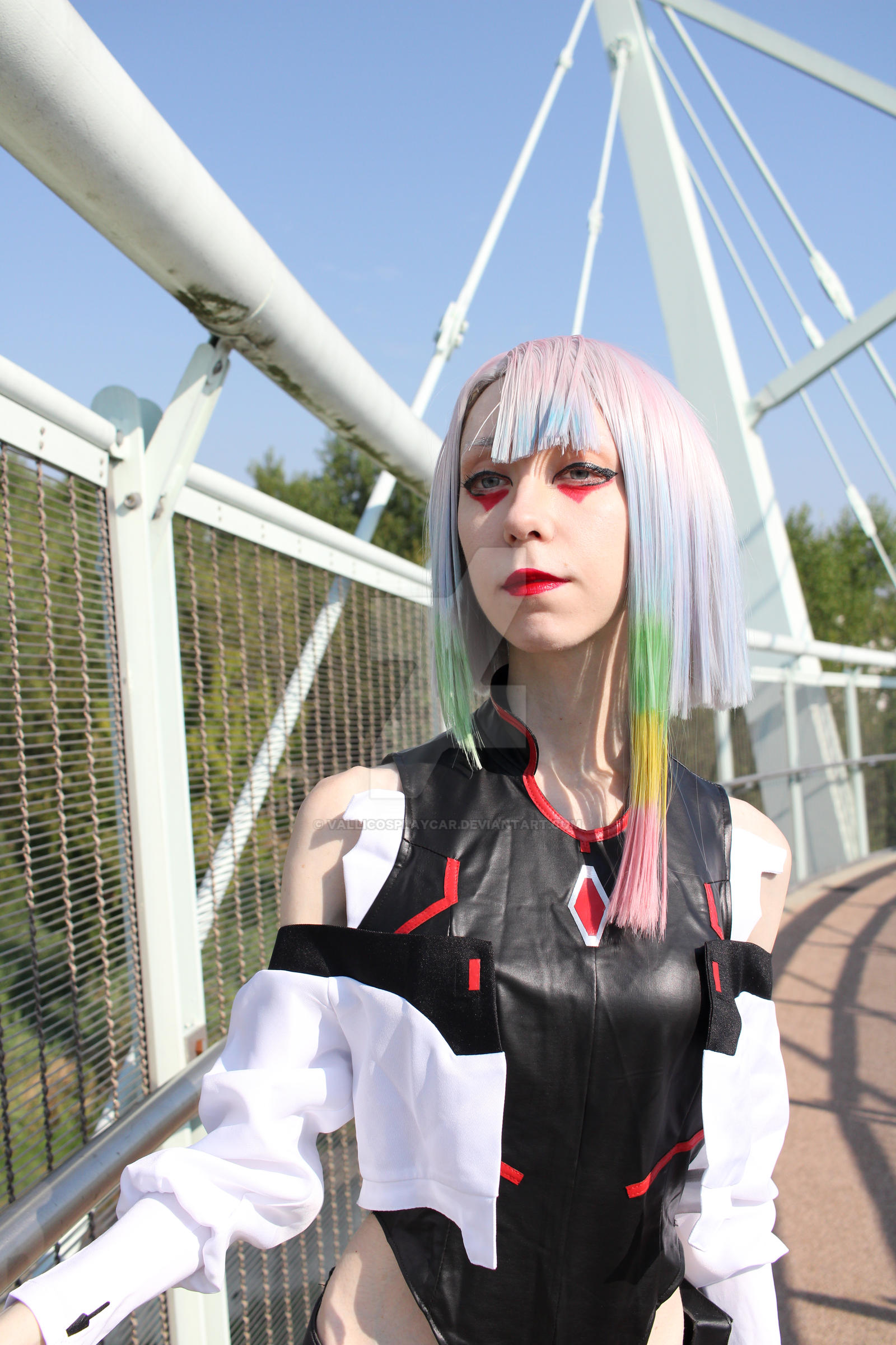 Lucyna Kushinada 15 Cyberpunk By Vallicosplaycar On Deviantart