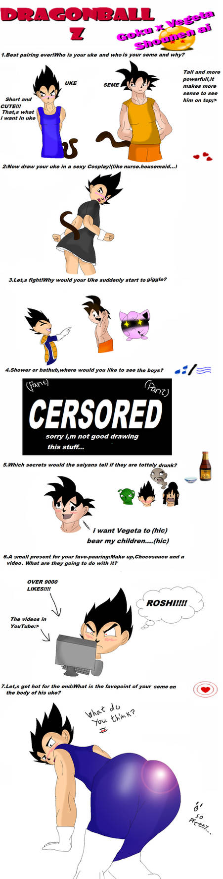 Goku X Vegeta Meme By Miiv12 On Deviantart