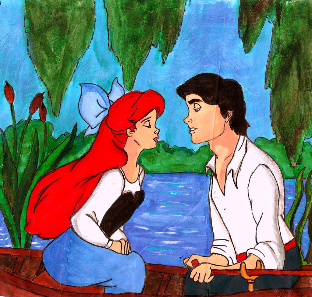 The Little Mermaid Kiss The Girl By Reversetheuniverse On Deviantart