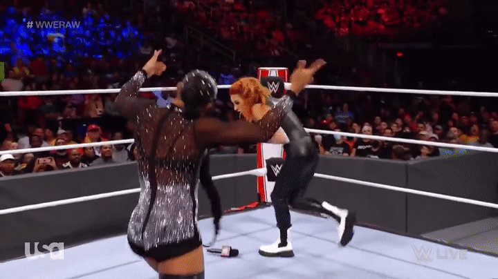 Bianca Belair Repeatedly Kicks Becky Lynch By Mighty Zod On Deviantart