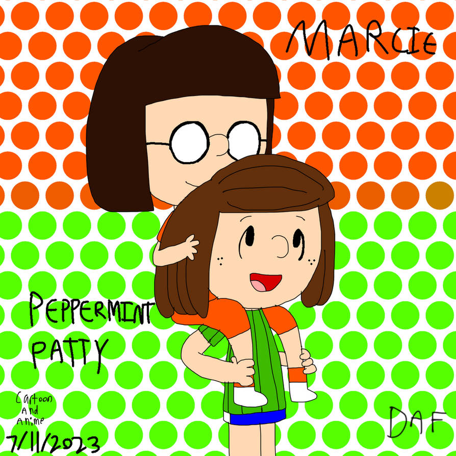 Peppermint Patty And Marcie By Cartoonandanime3 On Deviantart