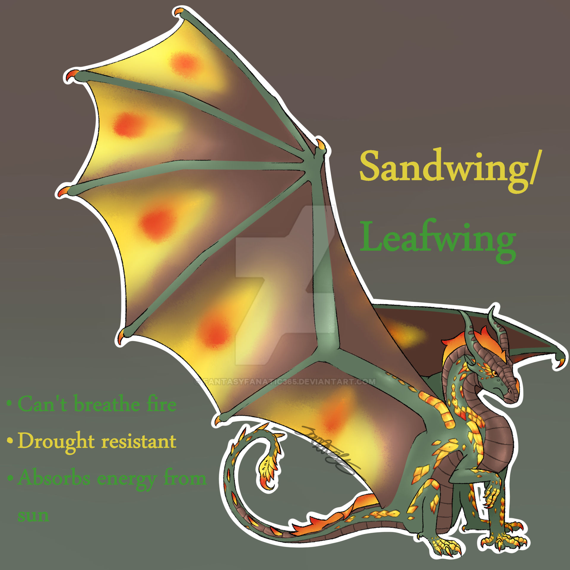 (OPEN) Sandwing/Leafwing Adopt by FantasyFanatic365 on DeviantArt (OPEN) Sandwing/Leafwing Adopt by FantasyFanatic365 on DeviantArt