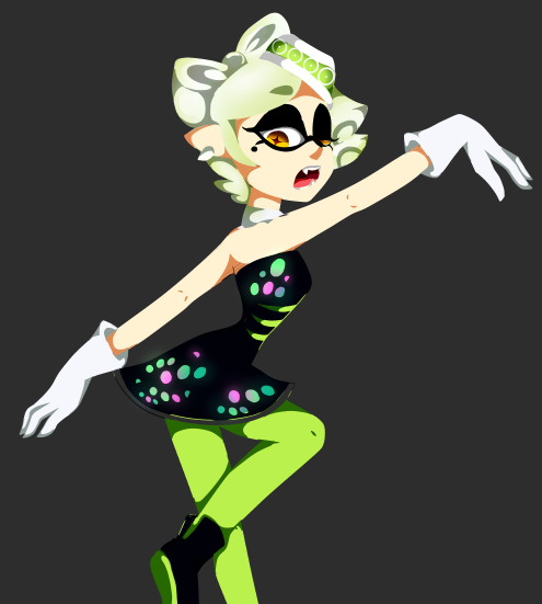 Splatoon Marie By Loveworkpurpleman On Deviantart