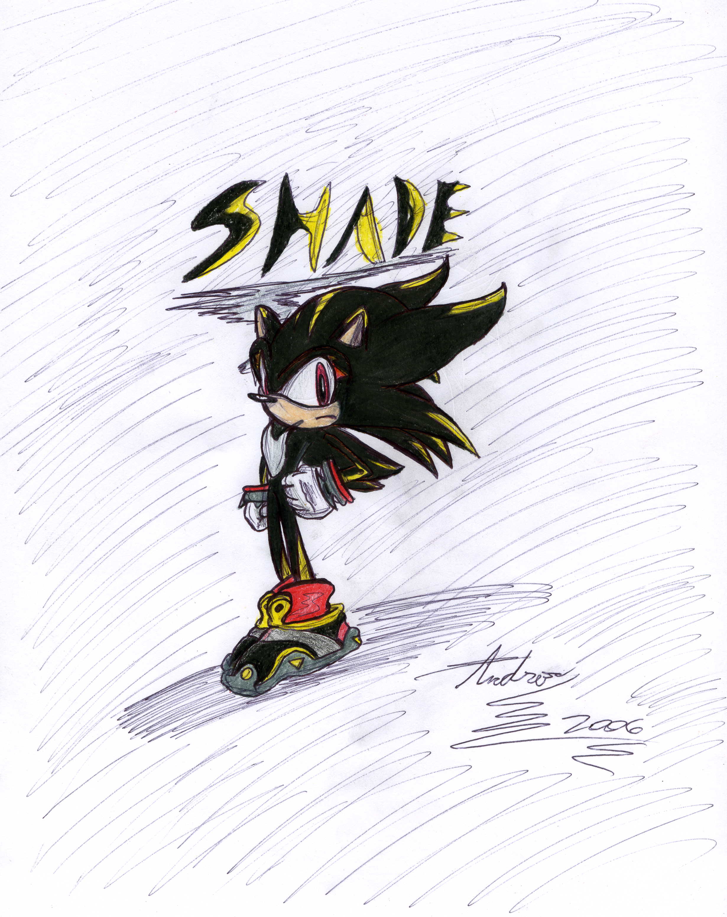 Shade the Hedgehog by sonichero360 on DeviantArt