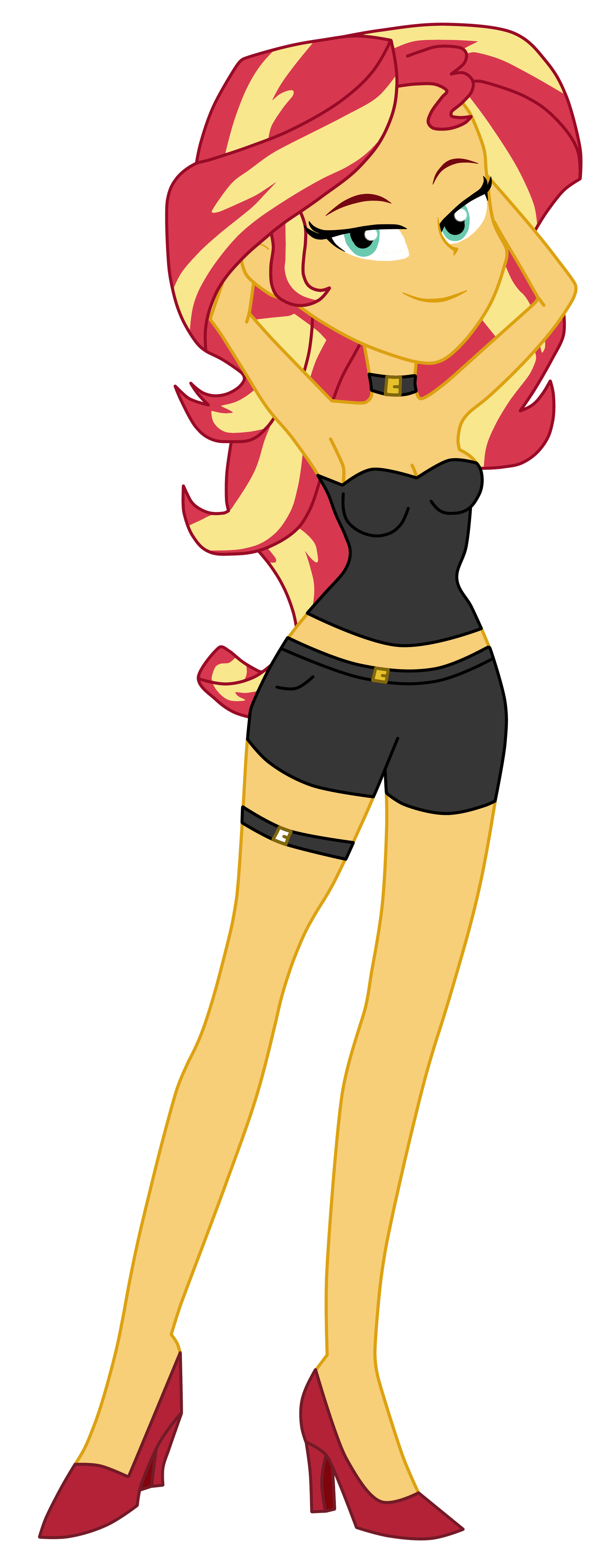 Sunset Shimer Sexy 4 By Lobo299 On Deviantart