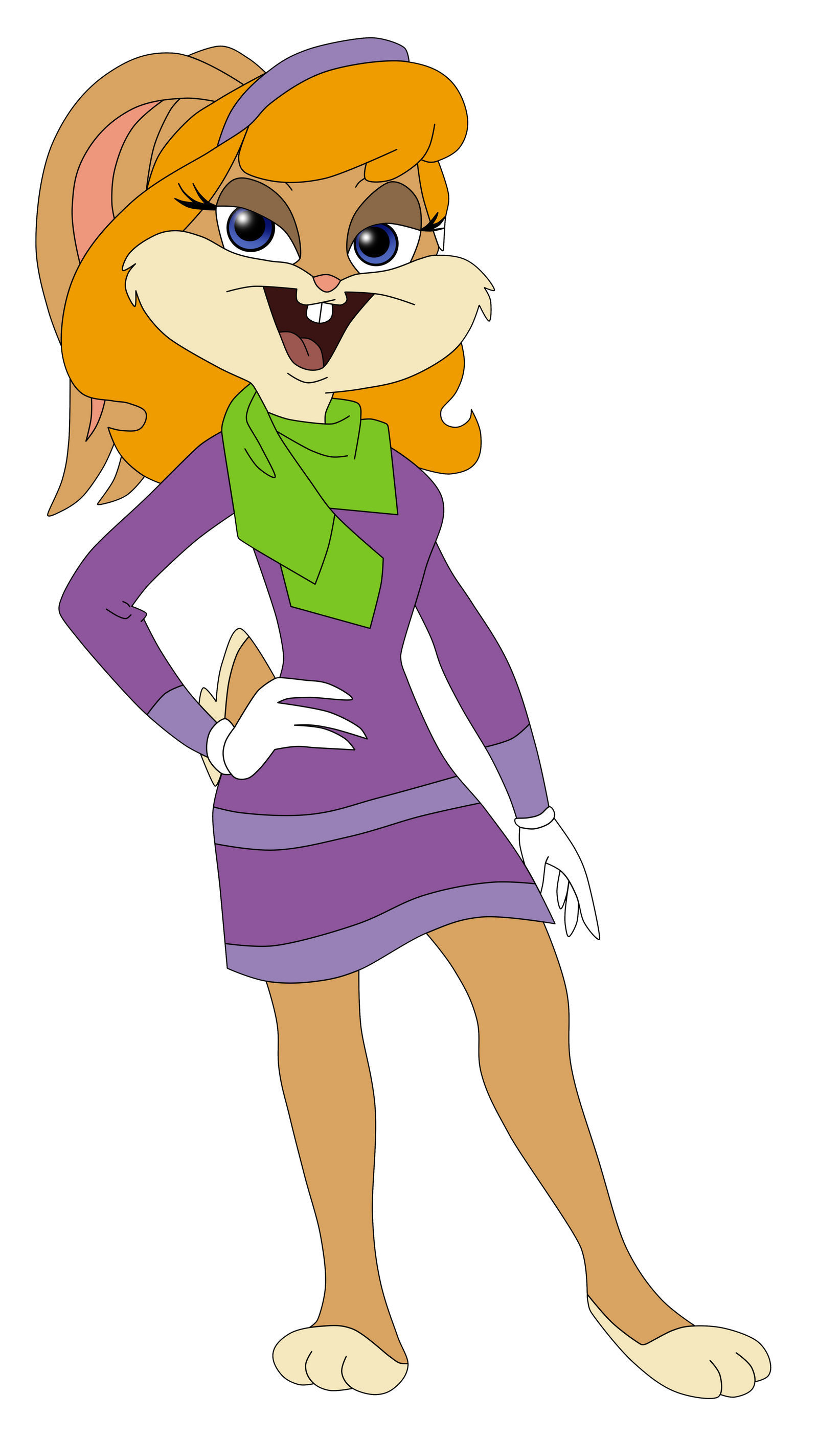 Lola Bunny Disfras De Daphne Blake By Lobo299 On Deviantart
