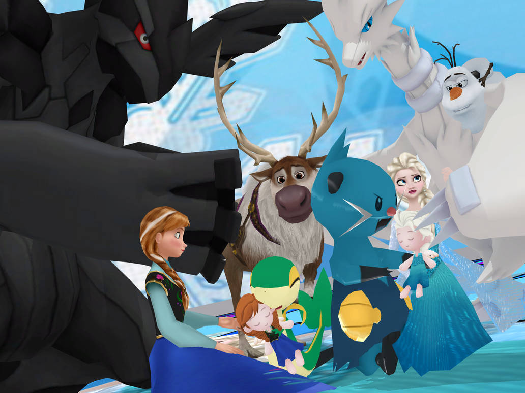 Mmd Frozen Pkmn Dolls For Fun By Lordblacktiger666 On Deviantart