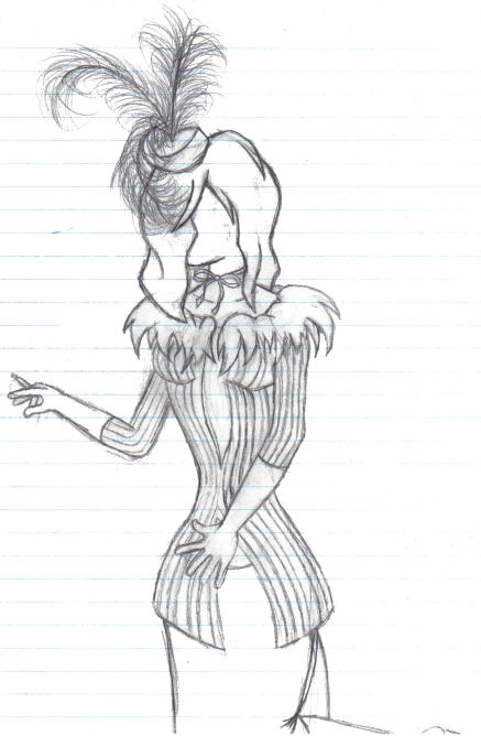 Wasp Waist Girl by ViciousVeggie on DeviantArt