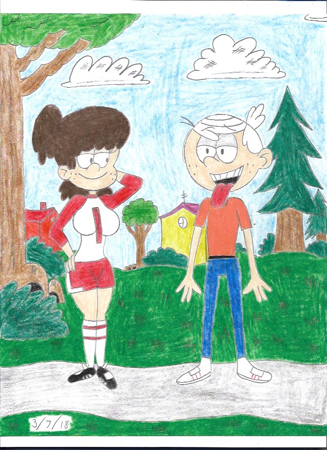 Lynn And Lincoln Loud By Shrekrulez On Deviantart