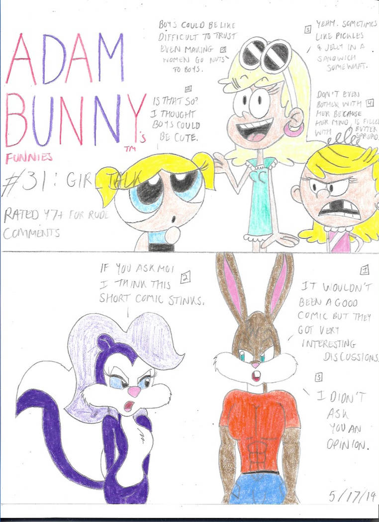 Adam Bunnys Funnies 31 By Shrekrulez On Deviantart