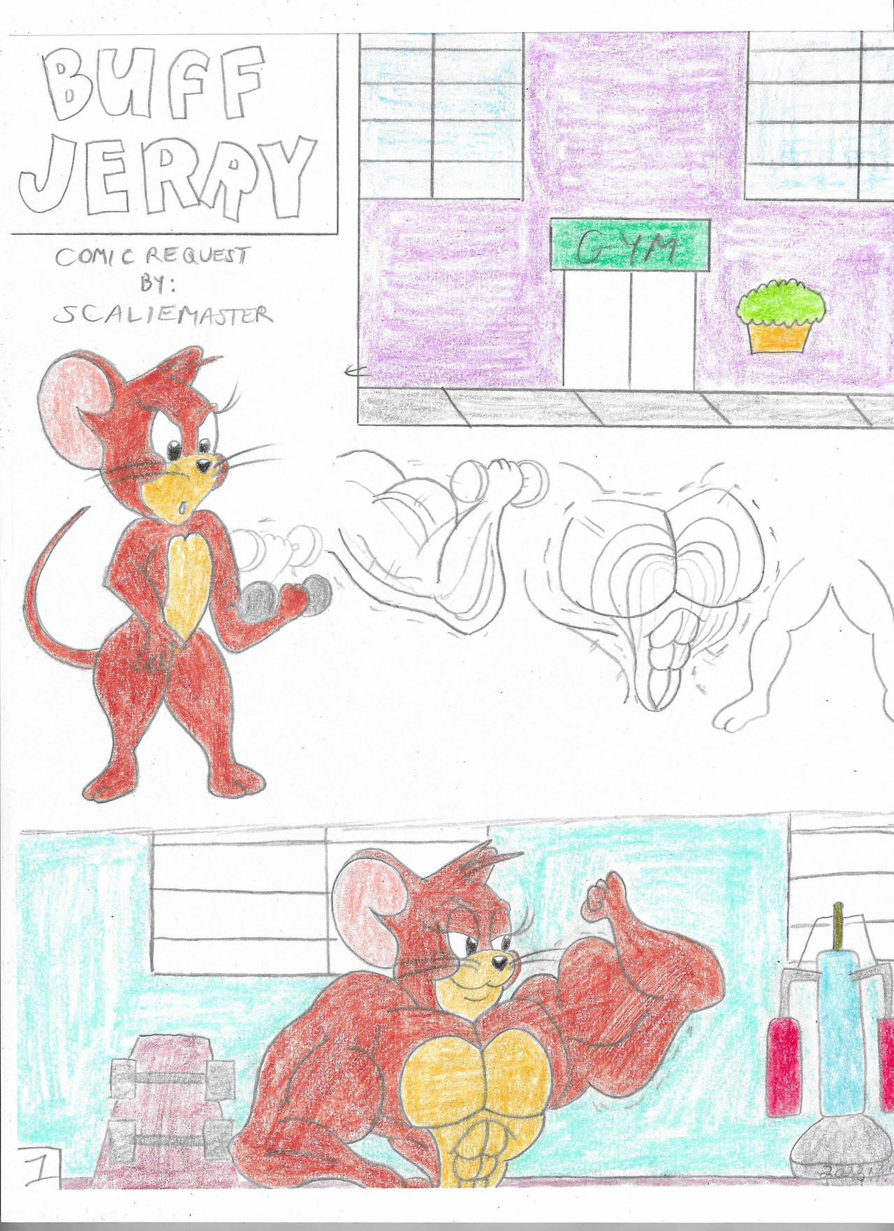 Buff Jerry Pg1 By Shrekrulez On Deviantart