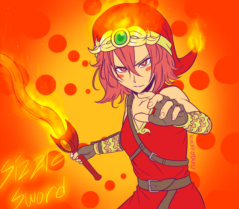 Sizzle Sword! by Kirby-Otaku on DeviantArt Sizzle Sword! by Kirby-Otaku on DeviantArt