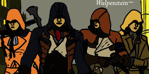 Assassins Creed Unity Characters By Wulpenstein On Deviantart
