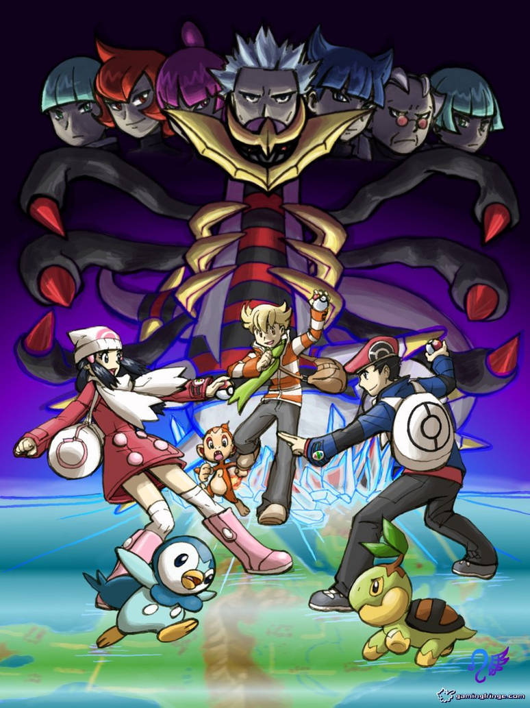 Pokemon Platinum By Meibatsu On Deviantart