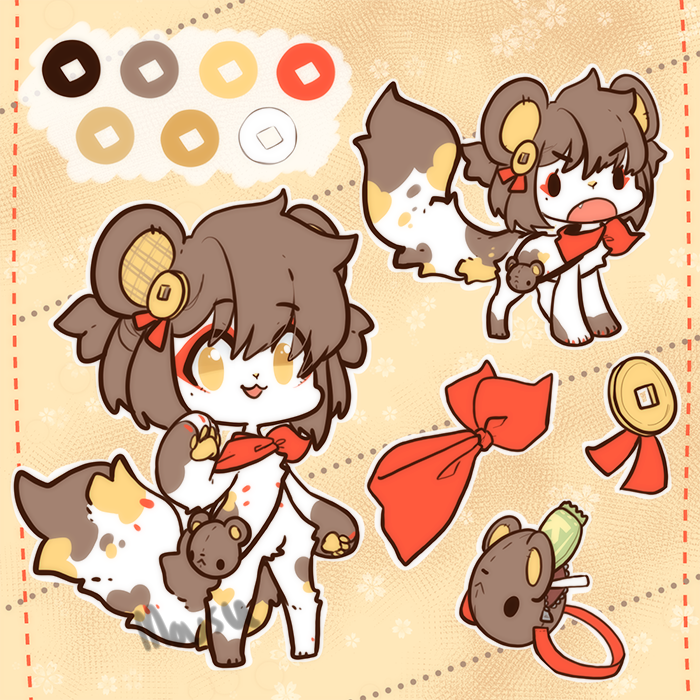 Calico Kemono Auction Closed By Mousu On Deviantart