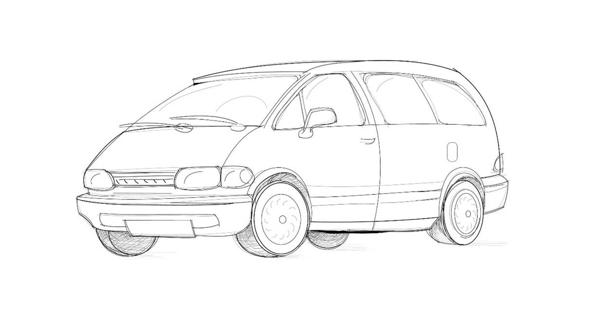 Learn to Draw a Minivan by ImagiDraw on DeviantArt Learn to Draw a Minivan by ImagiDraw on DeviantArt