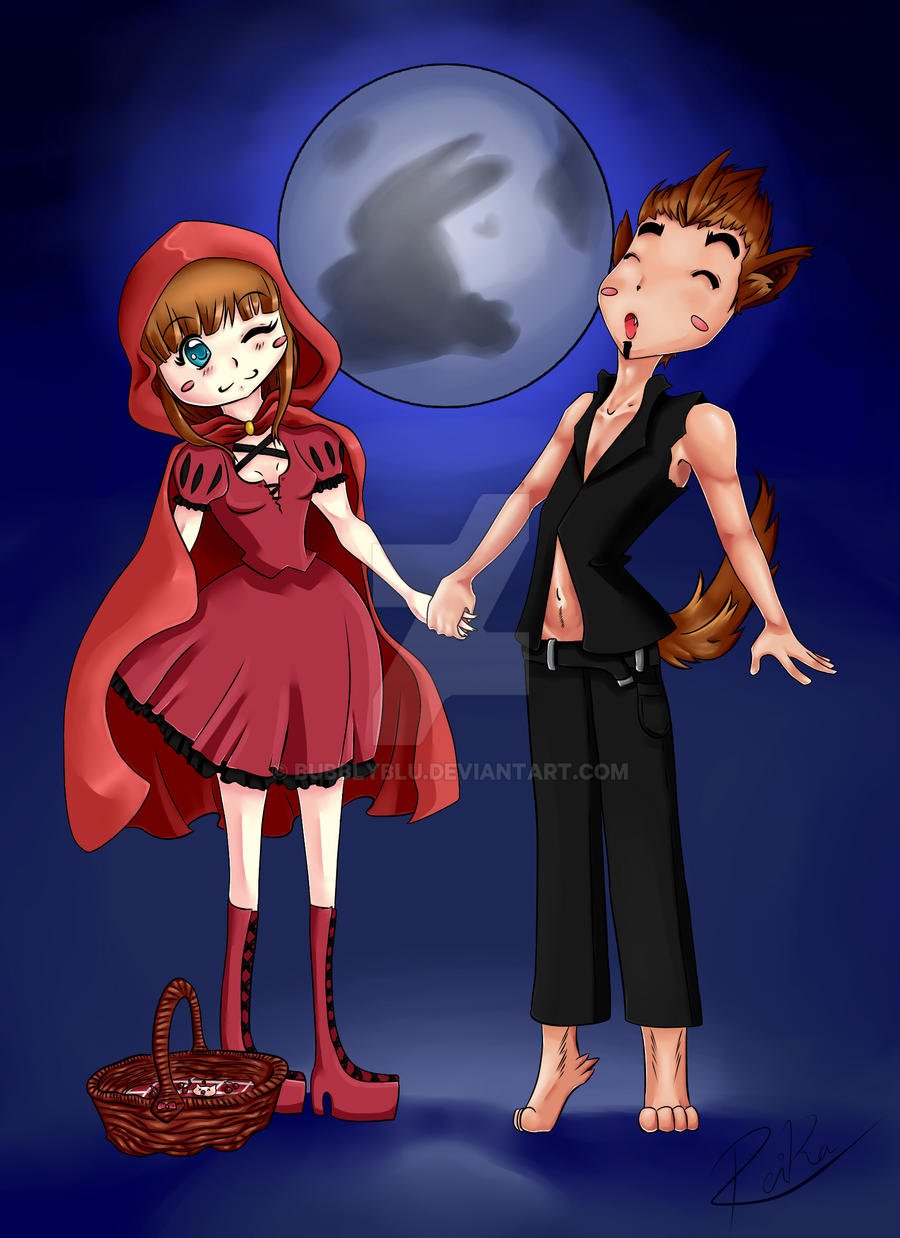 Red Riding Hood X Wolf By Bubblyblu On Deviantart