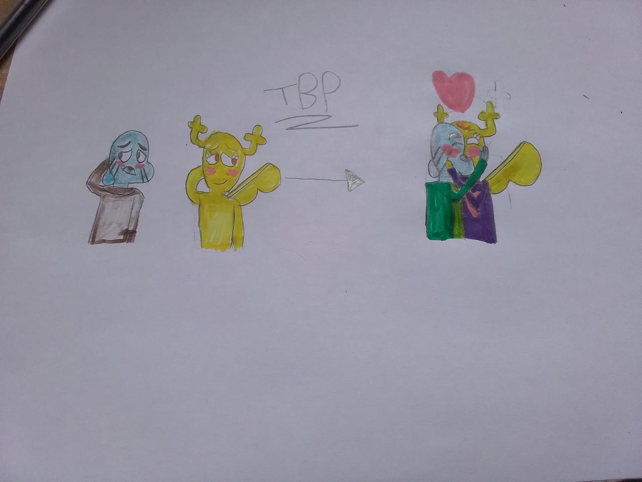 Gumball And Penny Before Now By Thebigpower On Deviantart