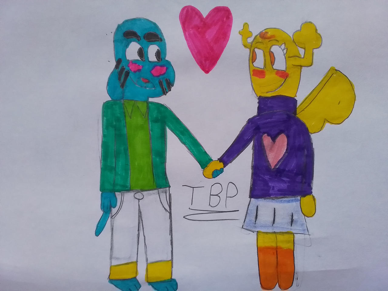 Gumball X Penny By Thebigpower On Deviantart