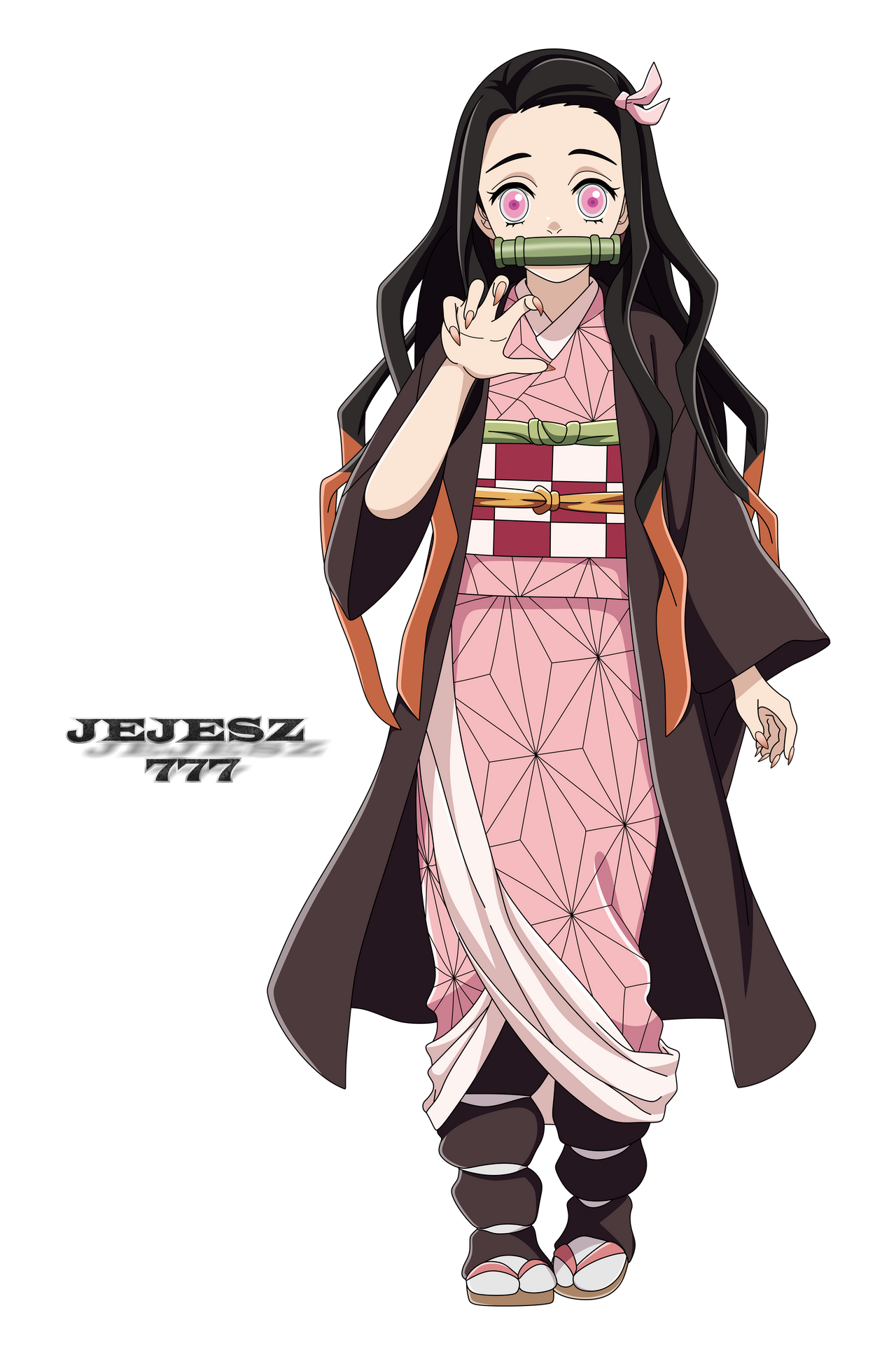 Demon Slayer Kimetsu No Yaibanezuko Kamado By Jejesz777 On Deviantart