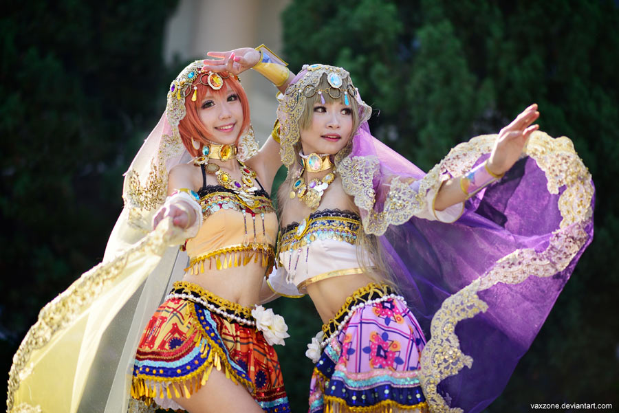 Love Live Belly Dancer By Vaxzone On Deviantart