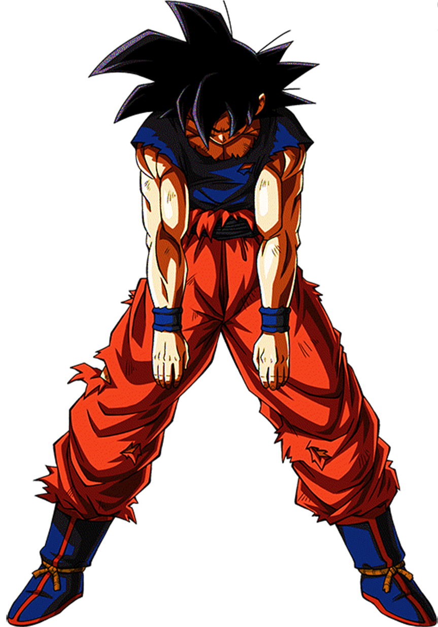 Goku Base Herido Render By Dragonmarcz33 On Deviantart