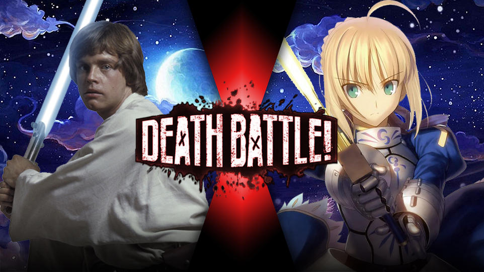 DEATH BATTLE: Luke Skywalker vs Saber by POKEMATRIX313 on DeviantArt DEATH BATTLE: Luke Skywalker vs Saber by POKEMATRIX313 on DeviantArt