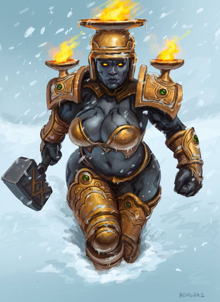 Dark Iron Dwarf Commission By Revilgaz On Deviantart