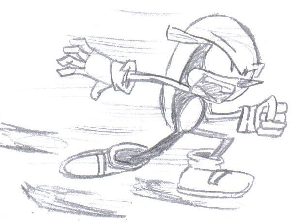 Mighty running by theEyZmaster on DeviantArt