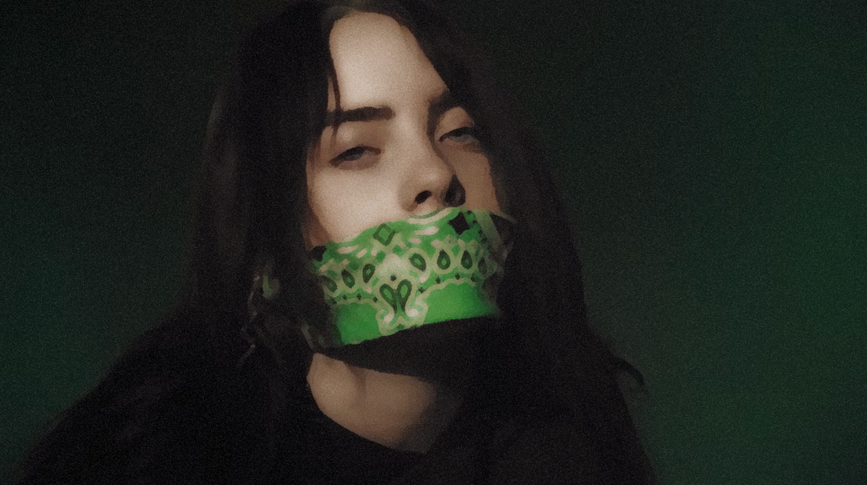 Billie Eilish Otm Gagged By Riotvanclubxxx On Deviantart