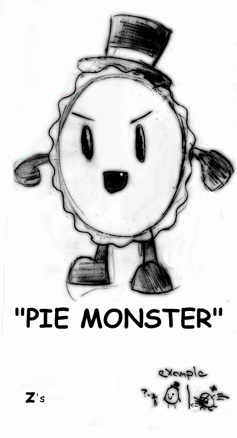 'Pie Monster' by GraphicalStories on DeviantArt