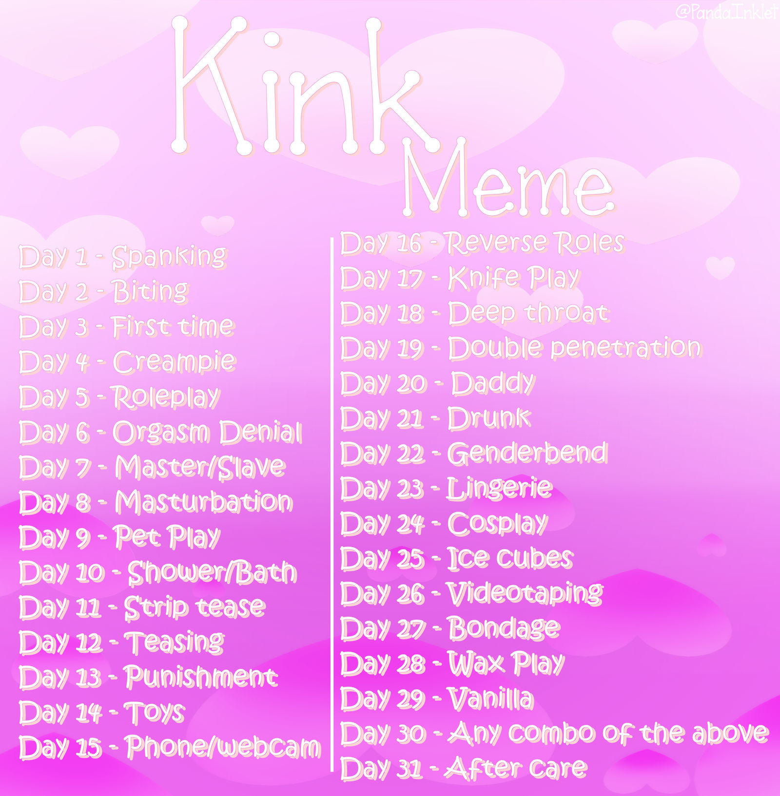 Kink Meme By Llunholysaint On Deviantart
