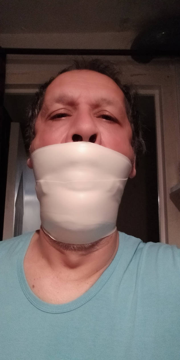 Ball Gag With Microfoam Tape By Jaimecebond On Deviantart