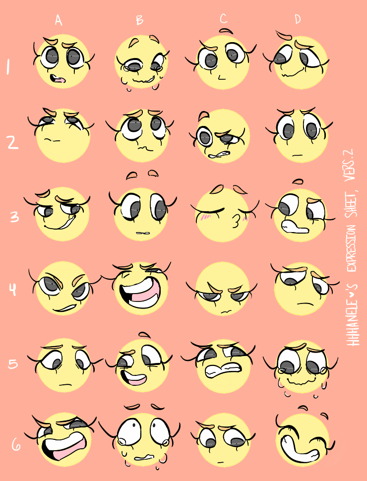 Expression Meme Challenge 2 Read Description By Sarcellelena On Deviantart