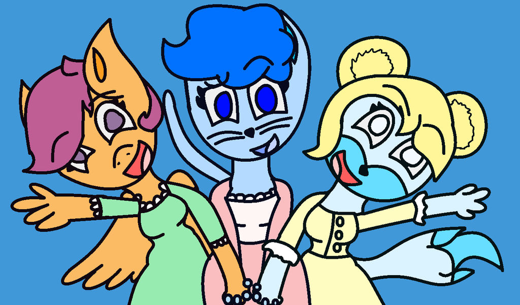 The Schuyler Sisters By V Red 03 On Deviantart