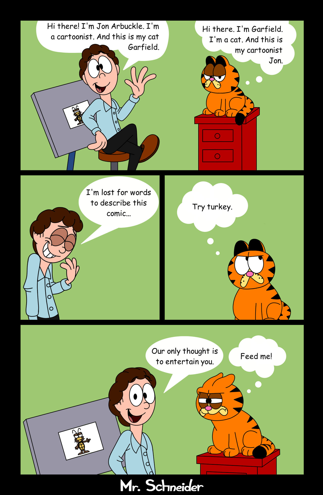 Garfield By Mrchrisschneider On Deviantart