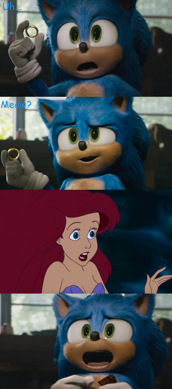 Ariel Meet Sonic By Dmonahan9 On Deviantart