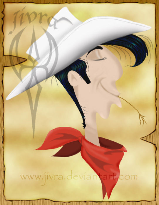 Lucky Luke: Classic Profile by Jivra on DeviantArt