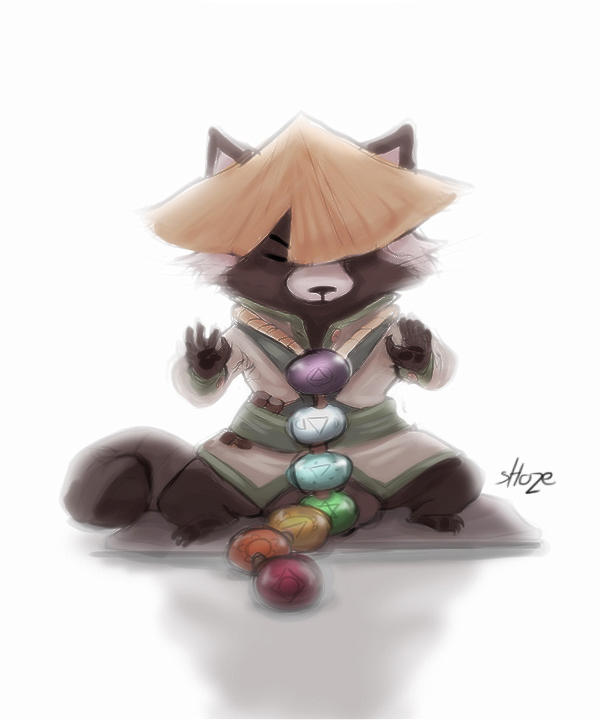 Daily Hero 23 Tanuki Range Healer By Shoze On Deviantart