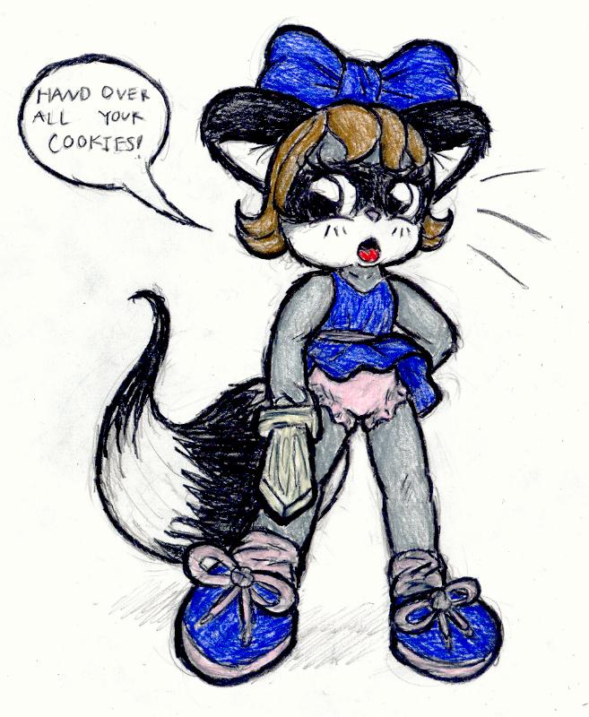 Cookie Bandit -colored- by PrinceKaro on DeviantArt