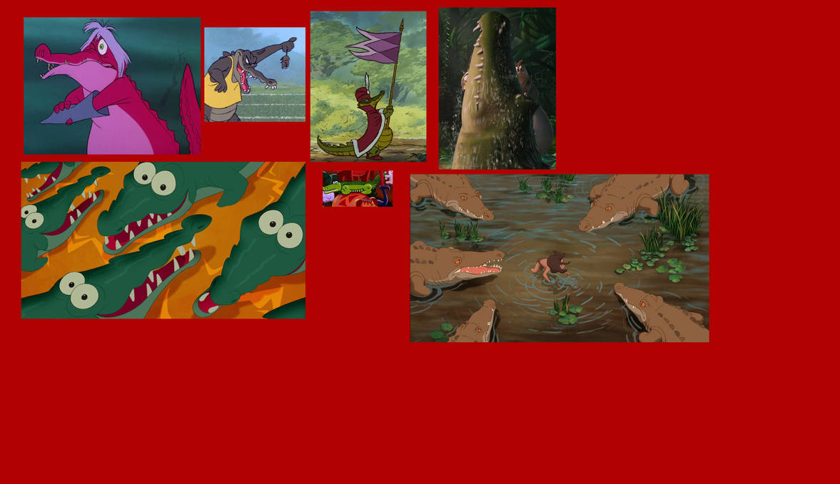 Crocodiles From Movies By Gojirafan1994 On Deviantart