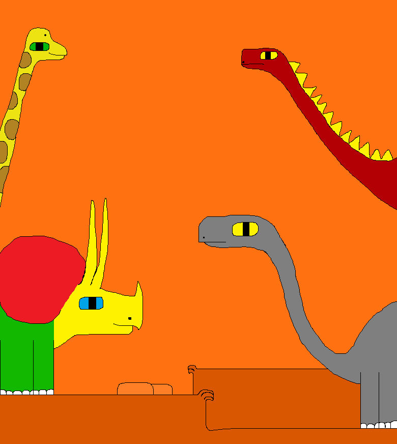 Surrounded By Sauropods 2 By Gojirafan1994 On Deviantart