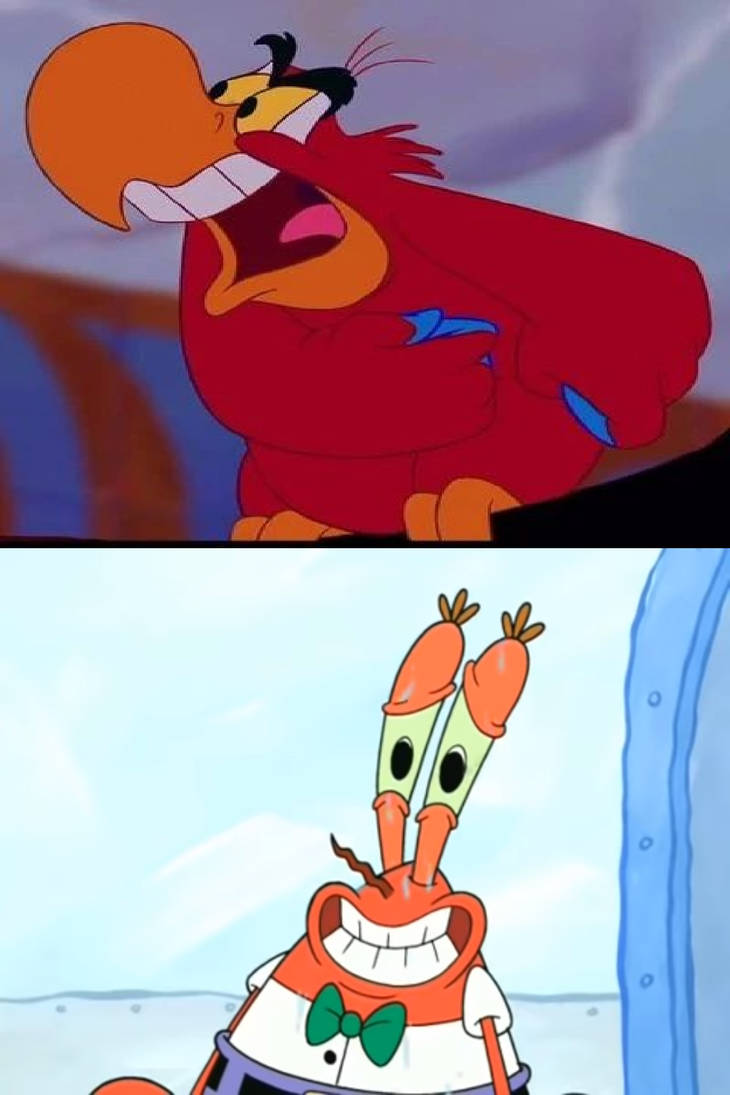 Iago Angry At Mr Krabs By Gojirafan1994 On Deviantart