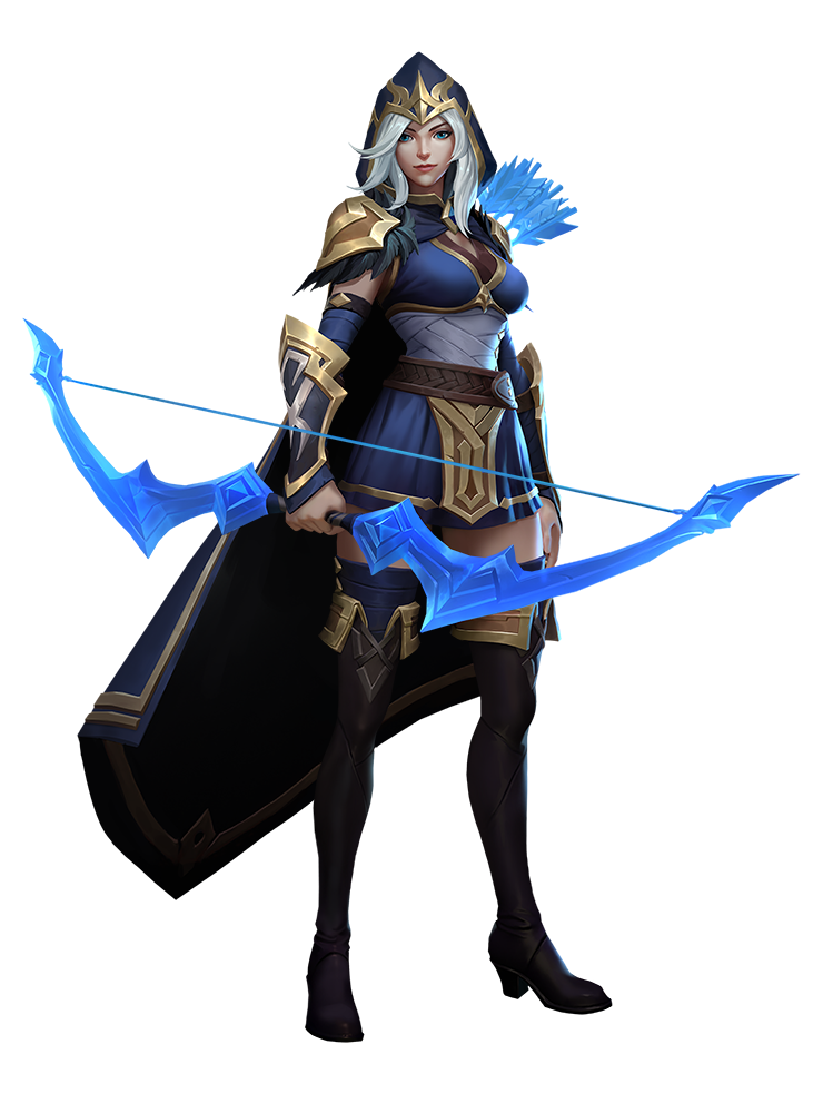 Ashe League Of Legends Render Png By Screwbattle On Deviantart
