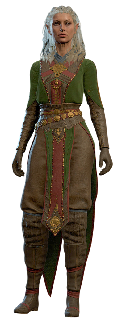 Jaheira Baldurs Gate Render 1 By Screwbattle On Deviantart