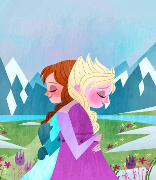 Frozen Book Anna And Elsa Hug By Princessamulet16 On Deviantart