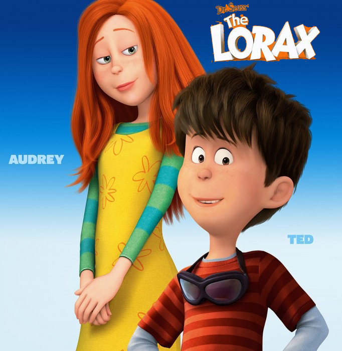The Lorax 2012 10th Anniverary Ted And Audrey By Princessamulet16 On