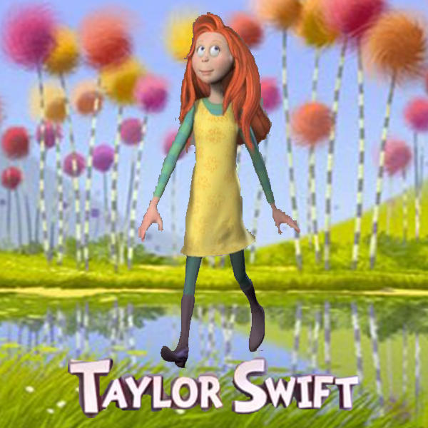 The Lorax 10th Model Audrey 5 Taylor Swift By Princessamulet16 On Deviantart